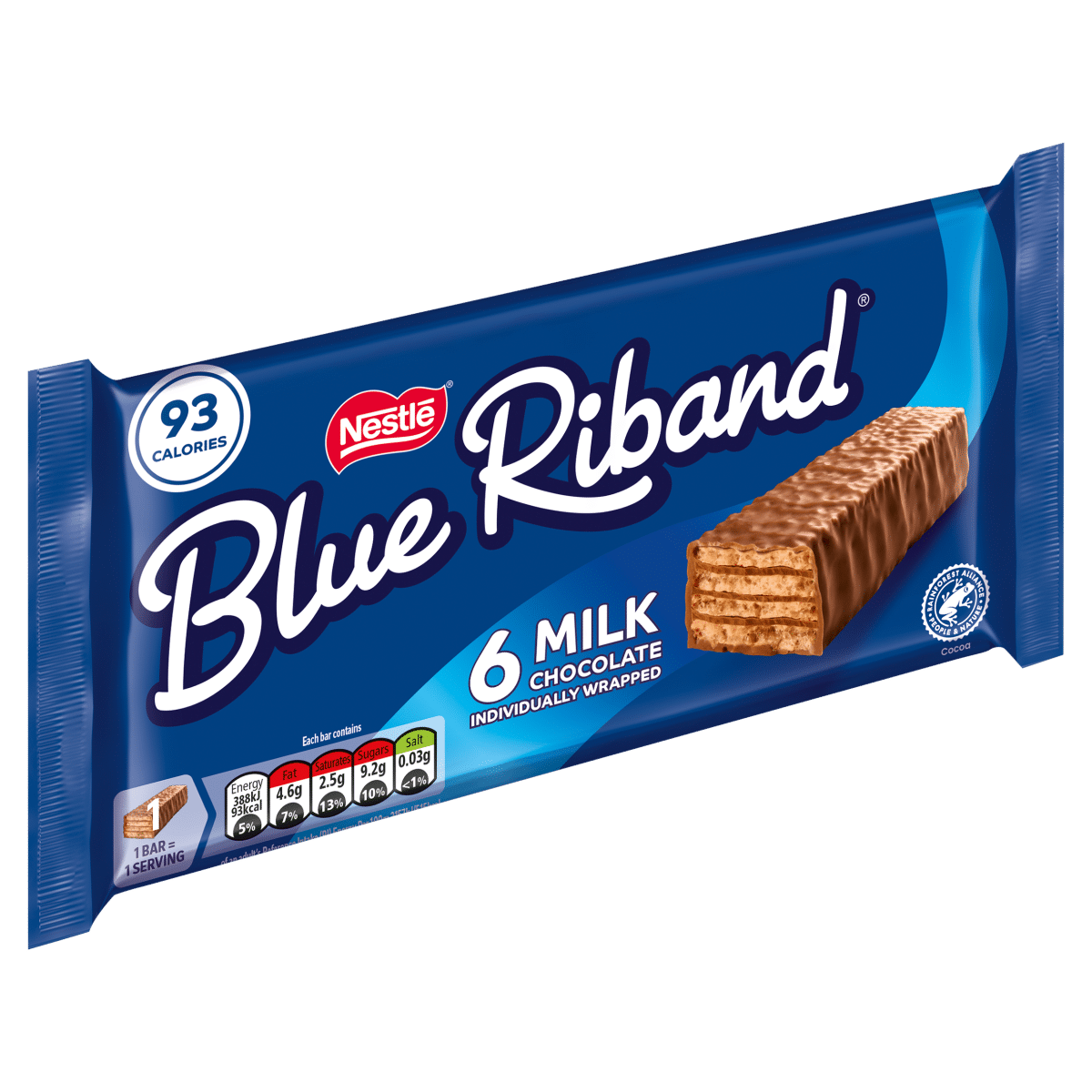 Blue Riband Milk Chocolate 6 x 18g (108g) - One Stop