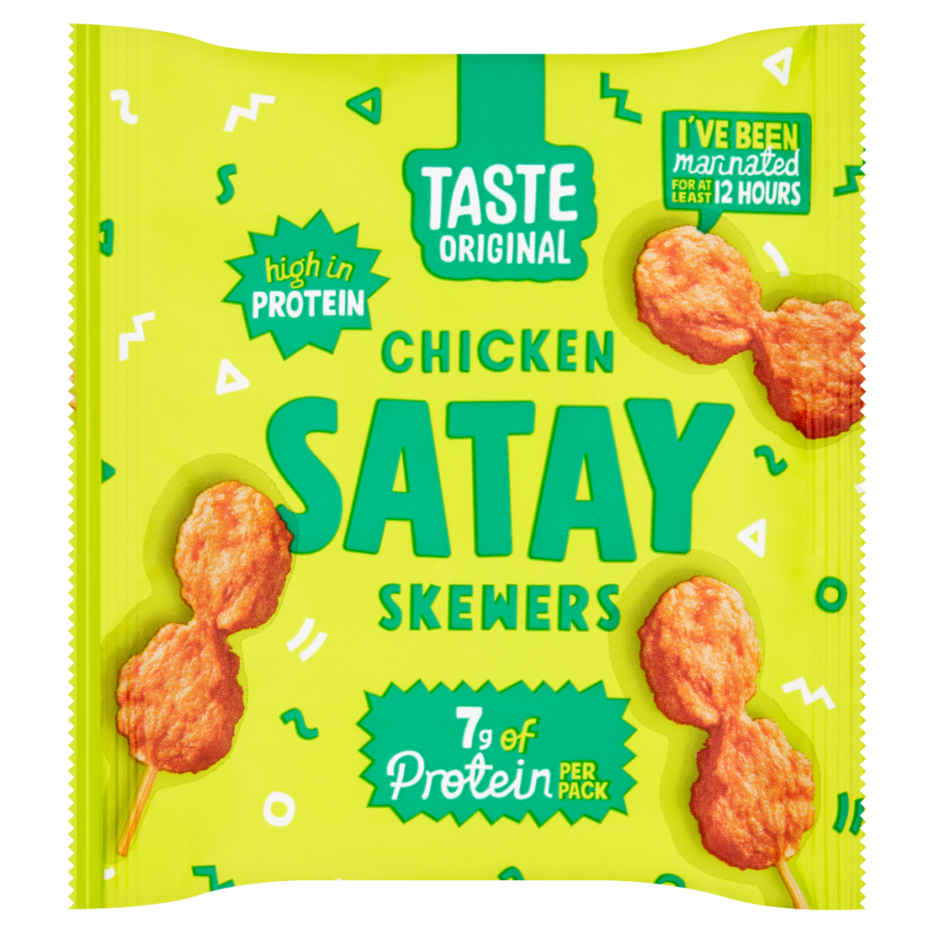 Taste Original Chicken Satay Skewers 40g | One Stop