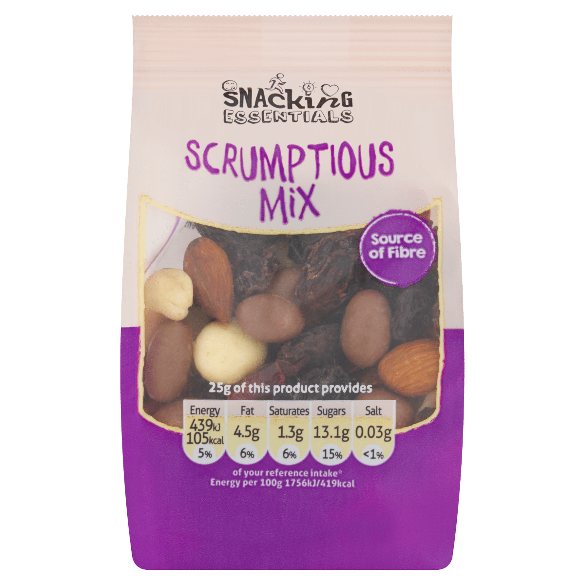 Snacking Essentials Scrumptious Mix 100g - One Stop