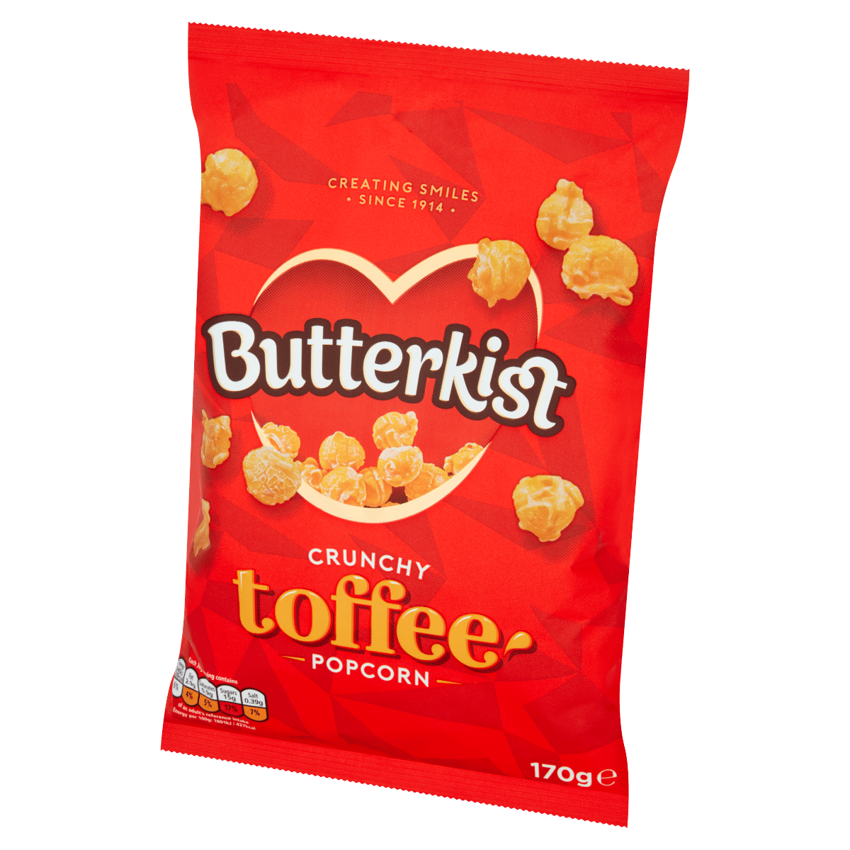 Butterkist Crunchy Toffee Popcorn 170g - One Stop