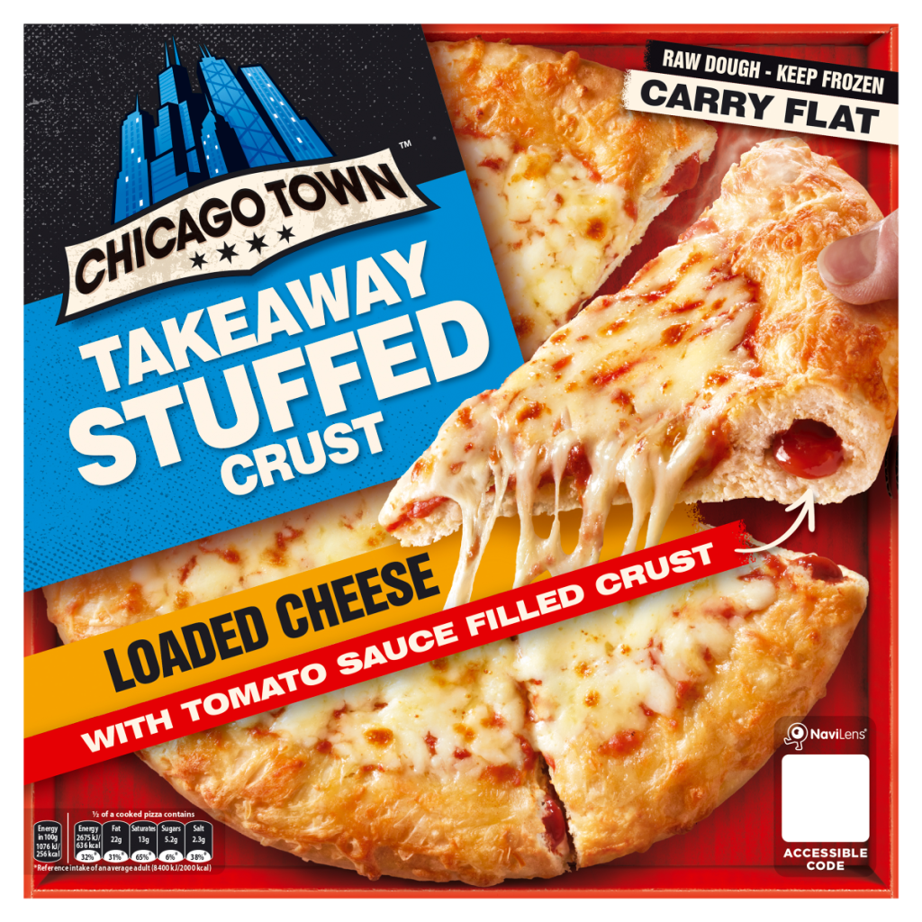 Chicago Town Takeaway Stuffed Crust Loaded Cheese Pizza 480g - One Stop
