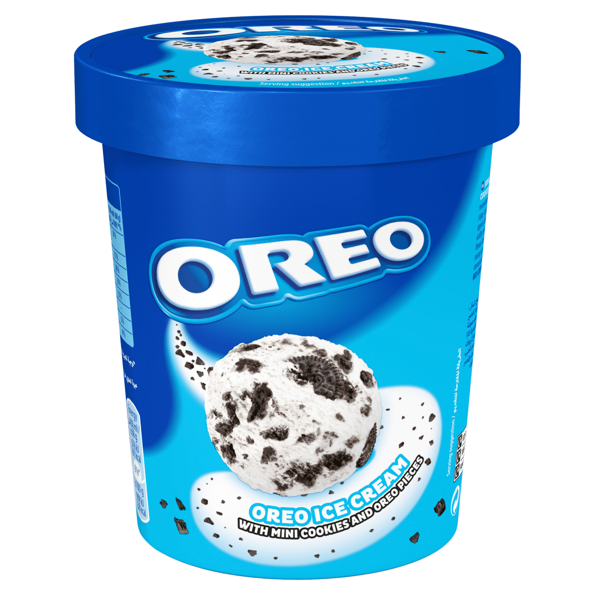 Oreo Ice Cream Tub 480ml - One Stop