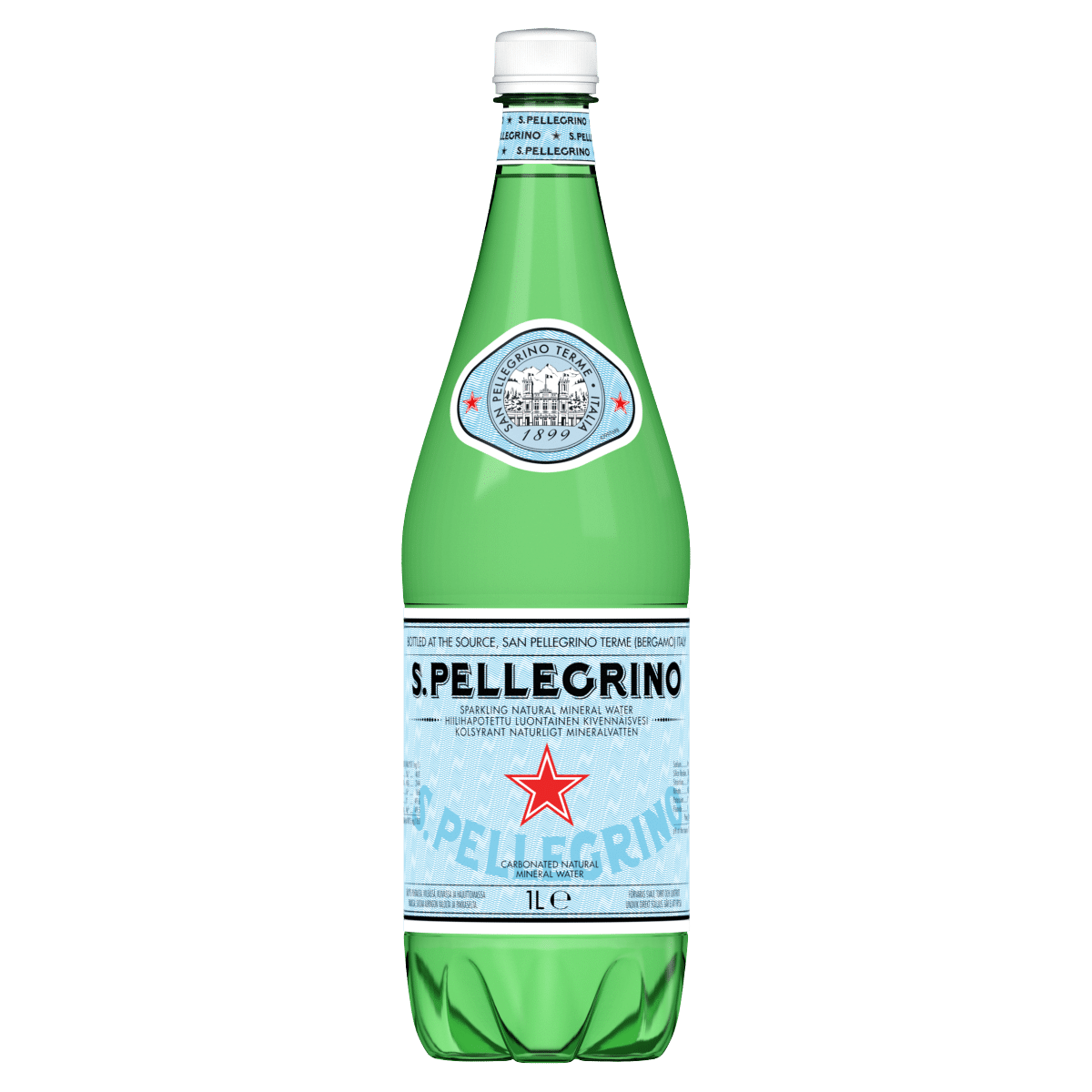 San Pellegrino Sparkling Natural Mineral Water 1L - One Stop