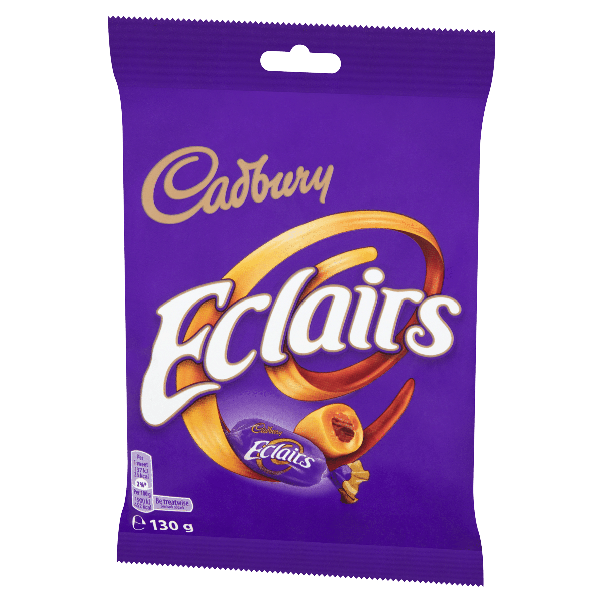 Cadbury Eclairs Classic Chocolate Bag 130g - One Stop