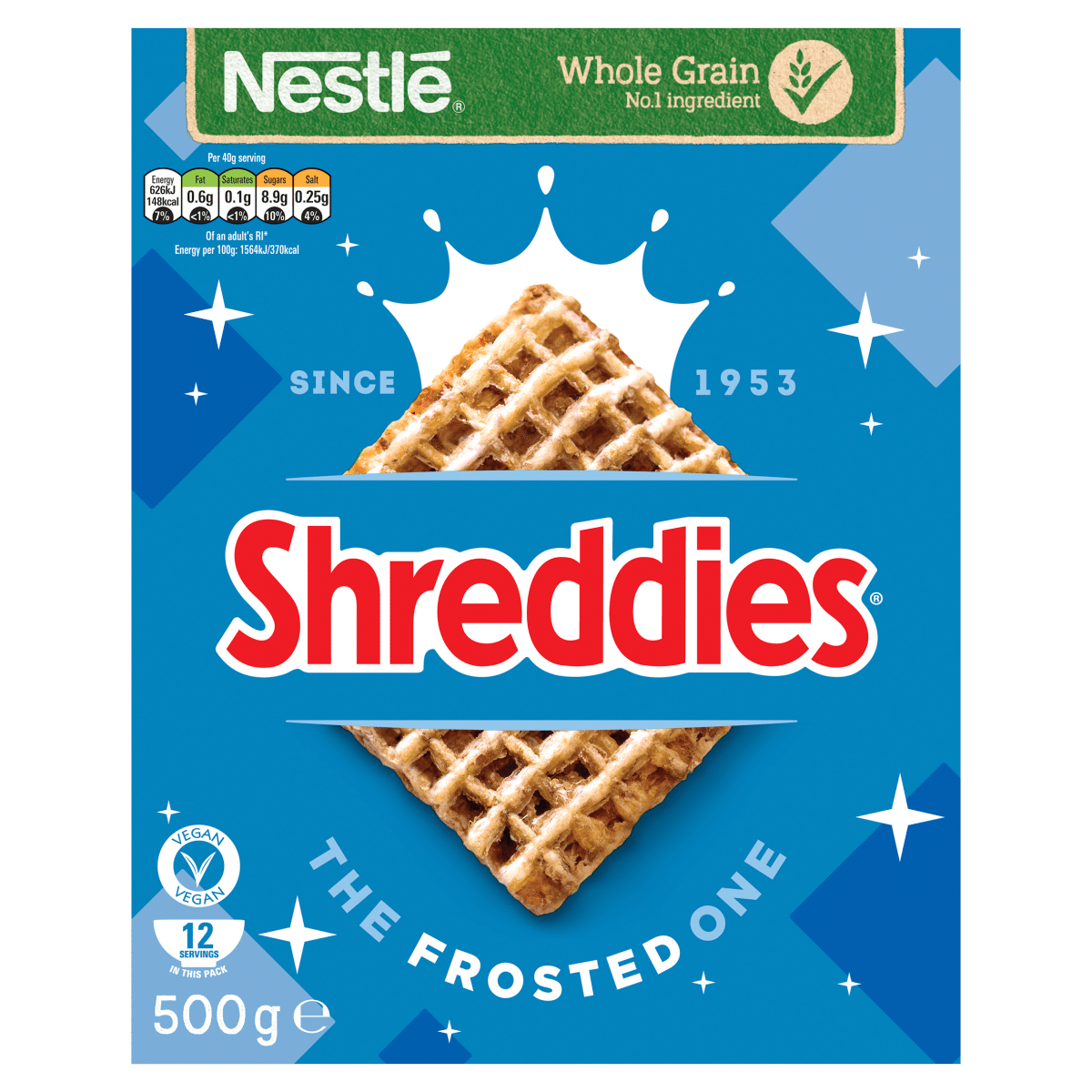Shreddies The Frosted One 500g - One Stop