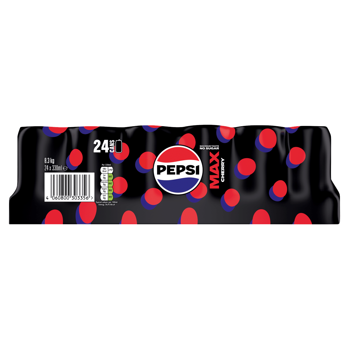 Pepsi Max Cherry 24 x 330ml - One Stop