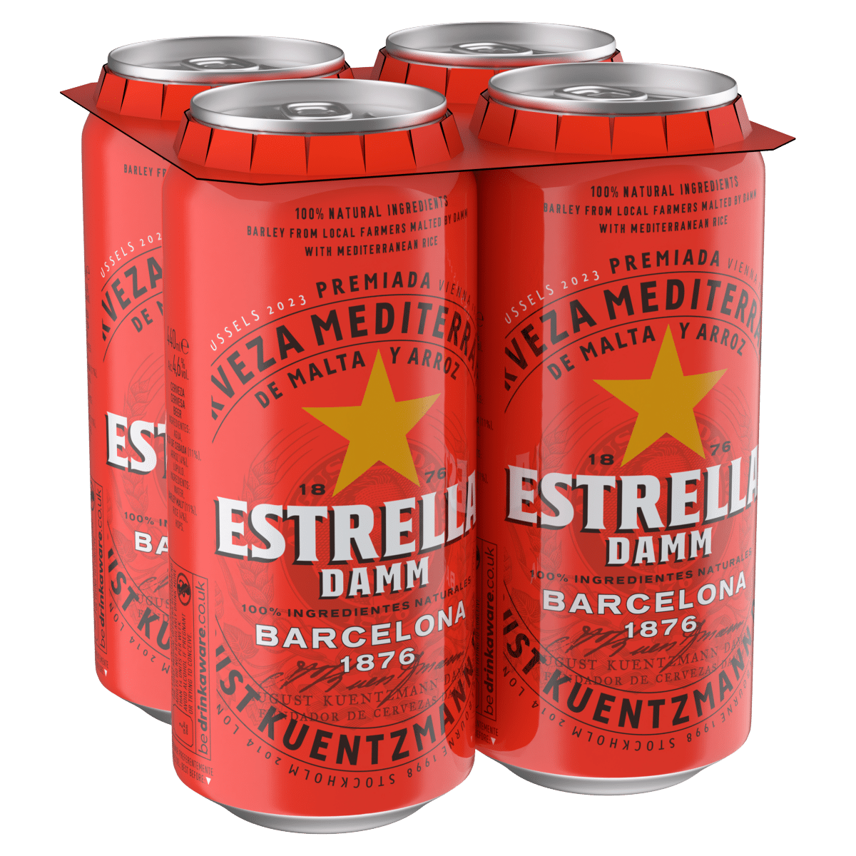 Estrella Damm 440ml - One Stop