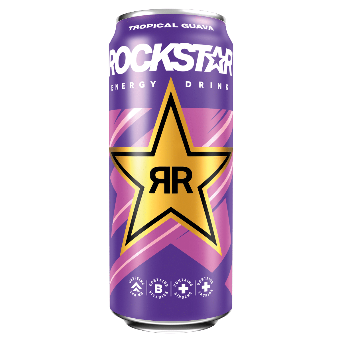 Rockstar Energy Drink Tropical Guava 500ml - One Stop