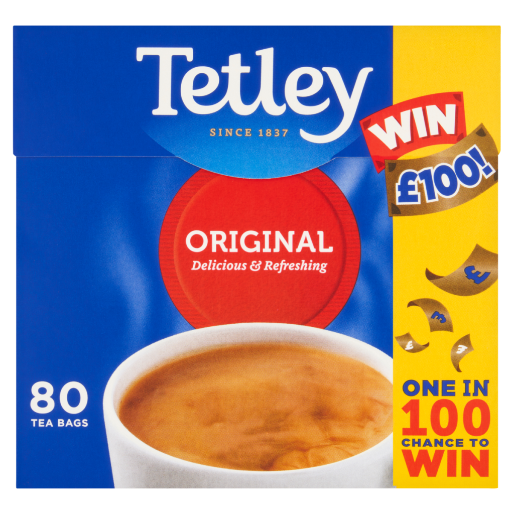 Tetley 80 Original Tea Bags 250g - One Stop