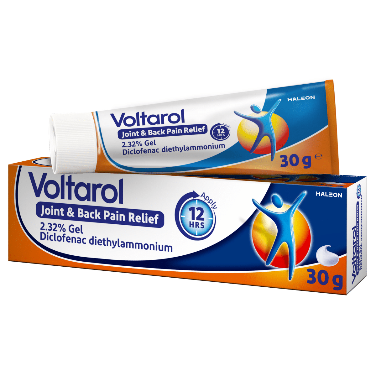 Voltarol Joint & Back Pain Relief Gel 2.32% 30g - One Stop