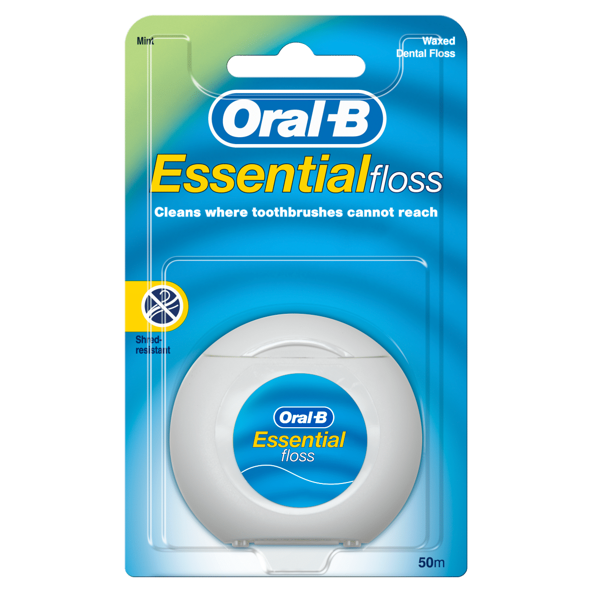 Oral-B Essential Dental Floss Mint 50m - One Stop