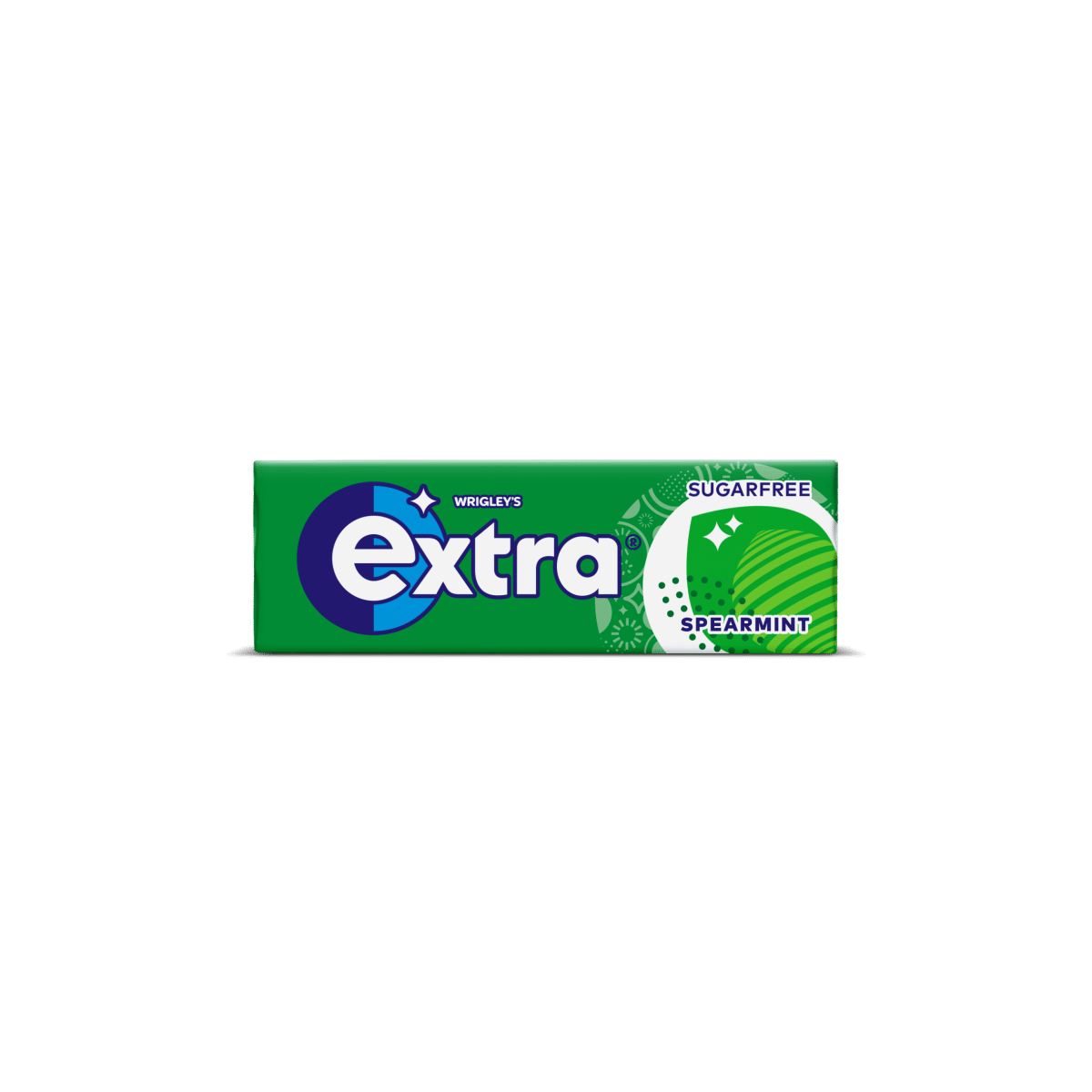 Extra Spearmint Sugarfree Chewing Gum 10 Pieces - One Stop