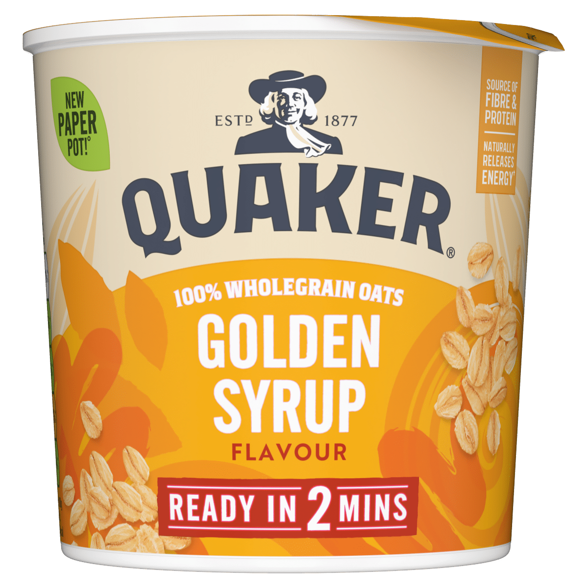 Quaker Oat So Simple Golden Syrup Porridge Pot 57g - One Stop