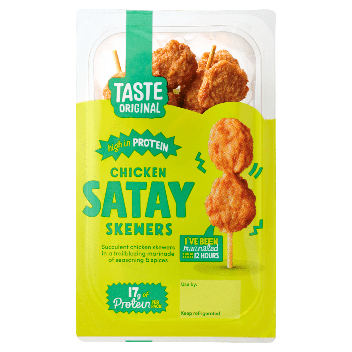 Taste Original Chicken Satay Skewers 96g - One Stop