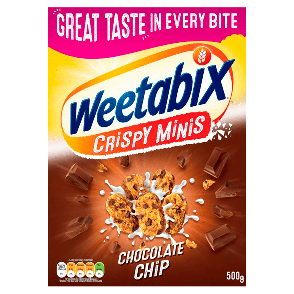 Weetabix Crispy Minis Chocolate Chip 500g - One Stop