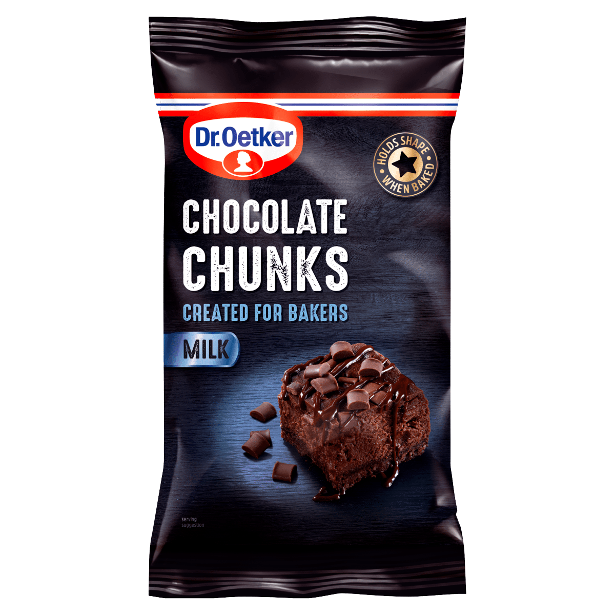 Dr. Oetker Milk Chocolate Chunks 100g - One Stop