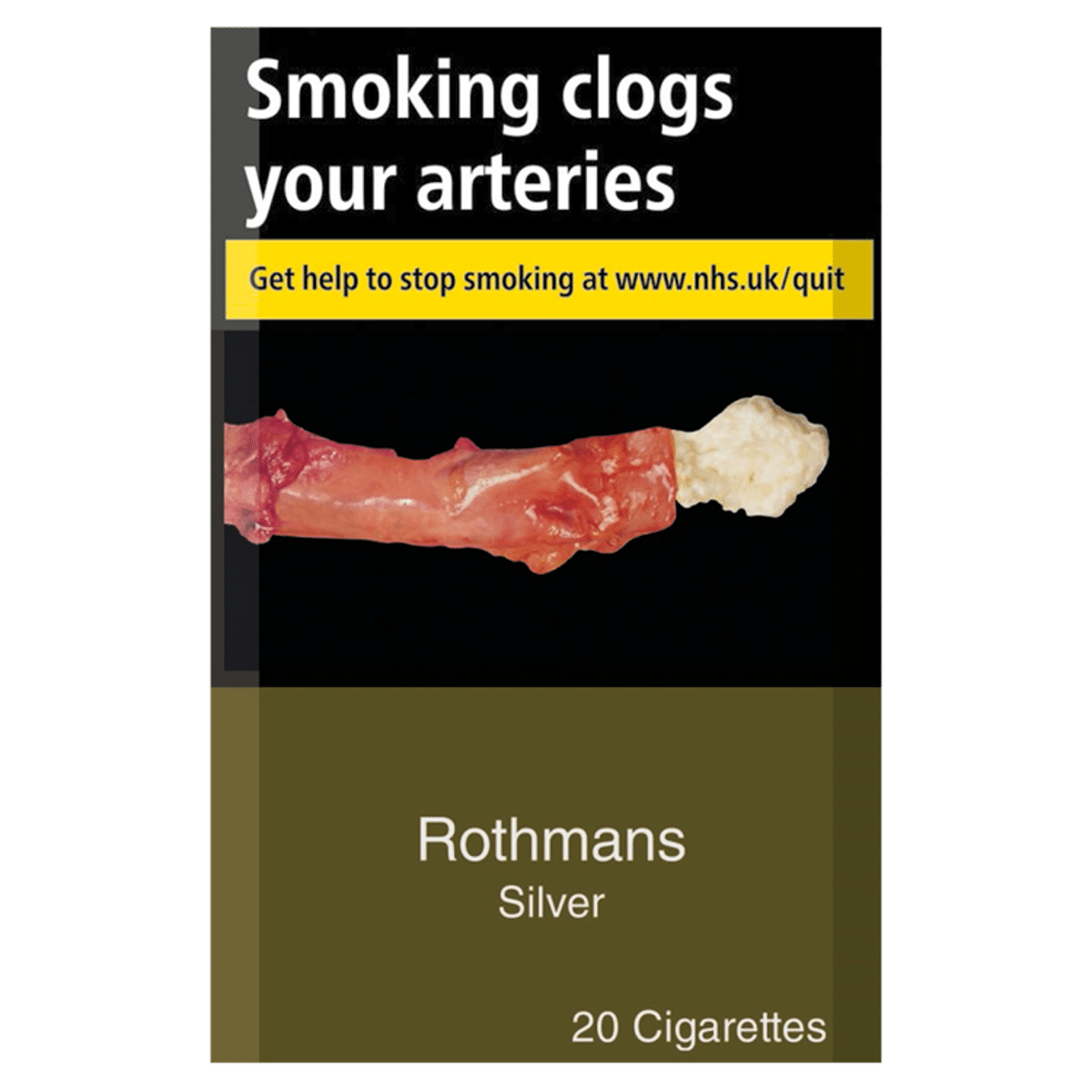 Rothmans Silver 20 Cigarettes - One Stop