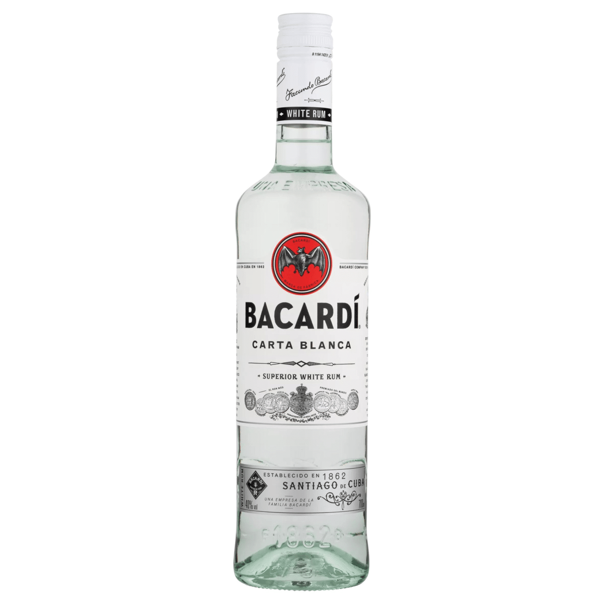 BACARDÍ Carta Blanca Superior White Rum, 70cl - One Stop