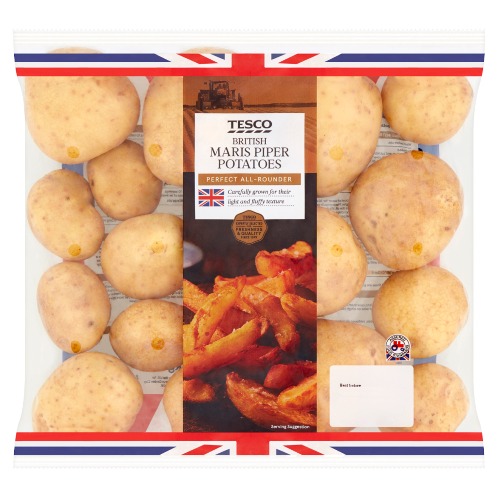 Tesco British Maris Piper Potatoes 2kg - One Stop